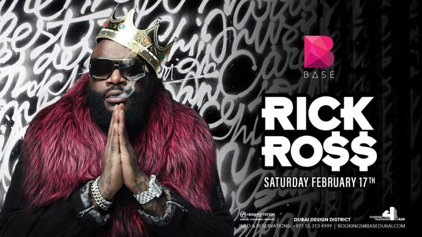Tickets to Rick Ross Live in Dubai | Coming Soon in UAE