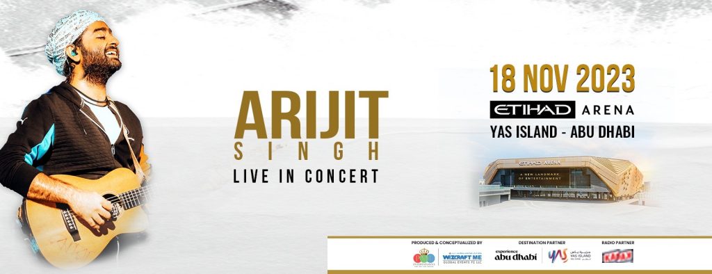 Tickets to Arijit Singh Live in Concert at Etihad Arena | Coming Soon ...